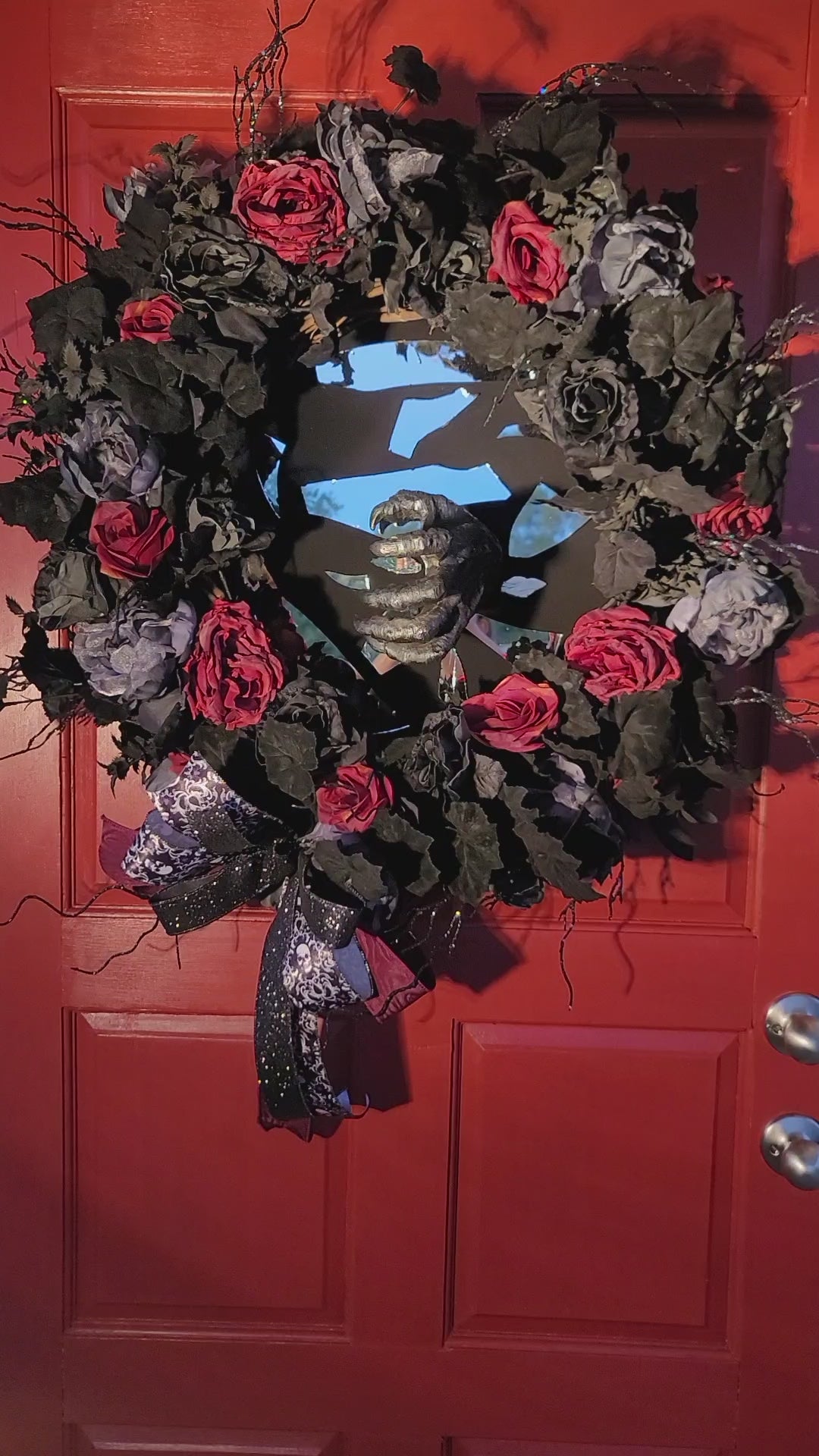 Gothic Wreath Decor – Darkly Elegant Handcrafted Statement Piece Pre ...